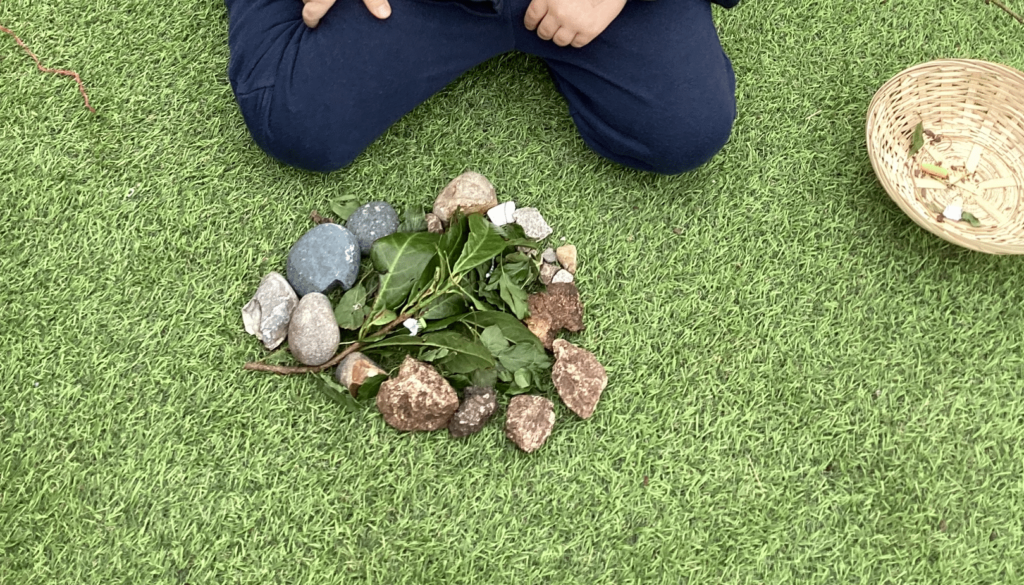 Year 1 channelling their inner Andy Goldsworthy - Peasedown St John ...