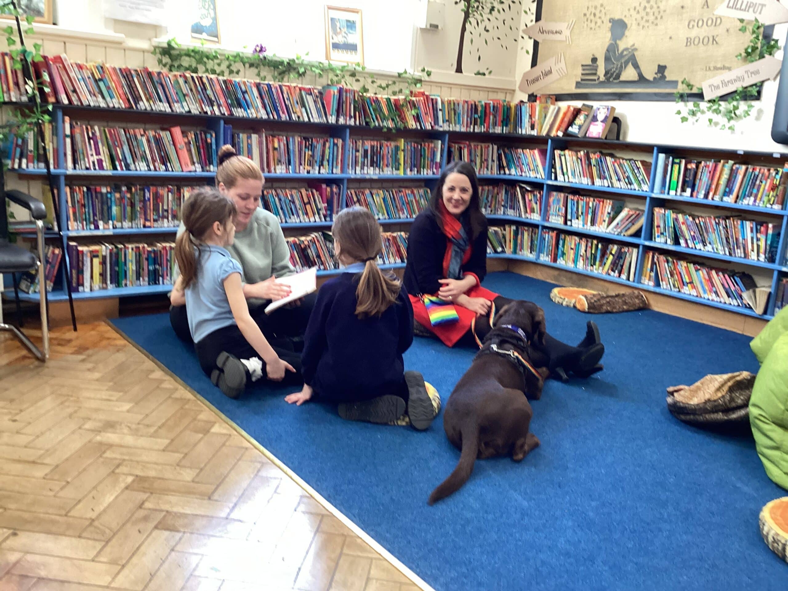 Year 2 library sessions - Peasedown St John Primary School