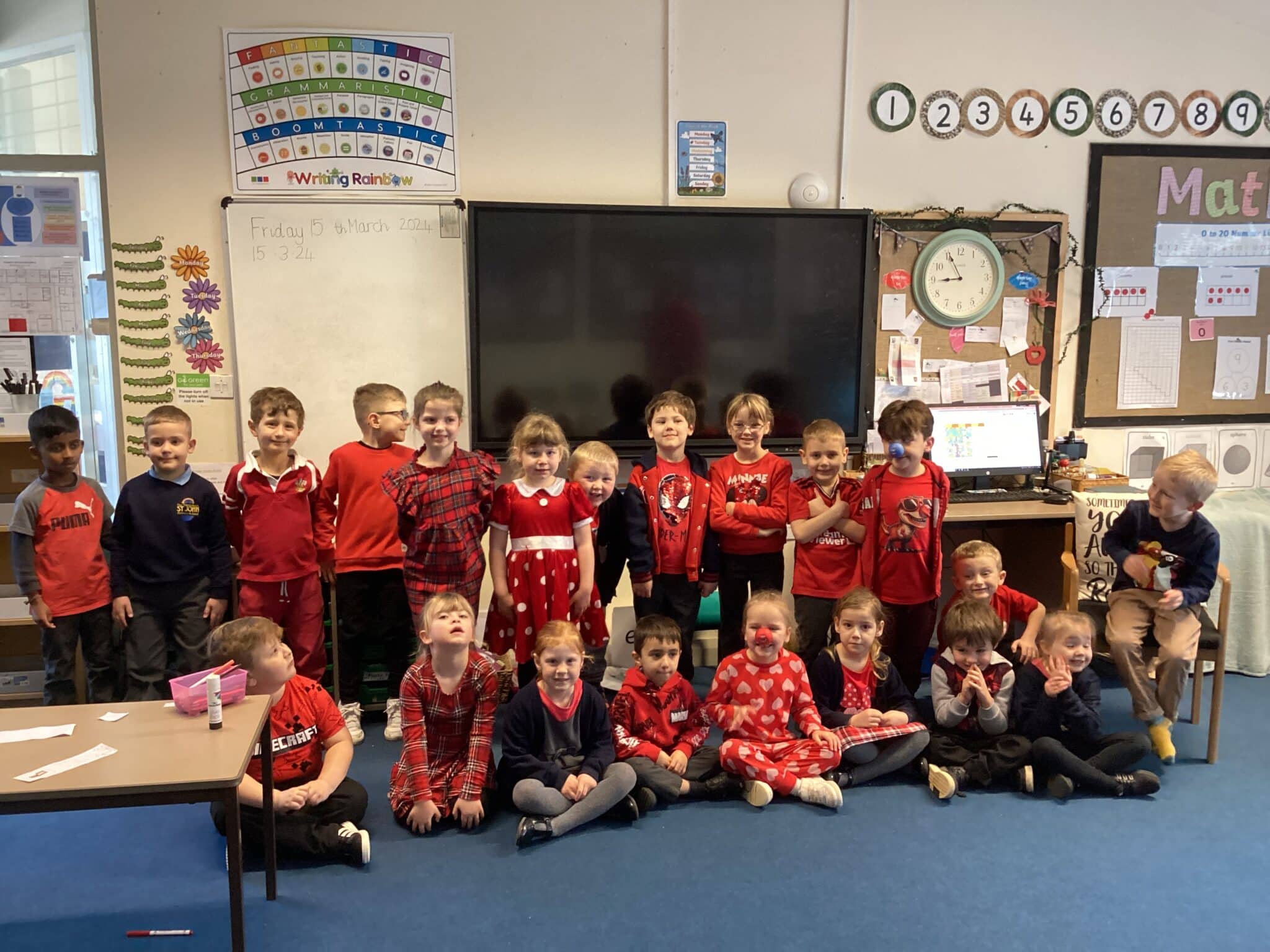 Year 1 Science Wonders and Turning Red - Peasedown St John Primary School