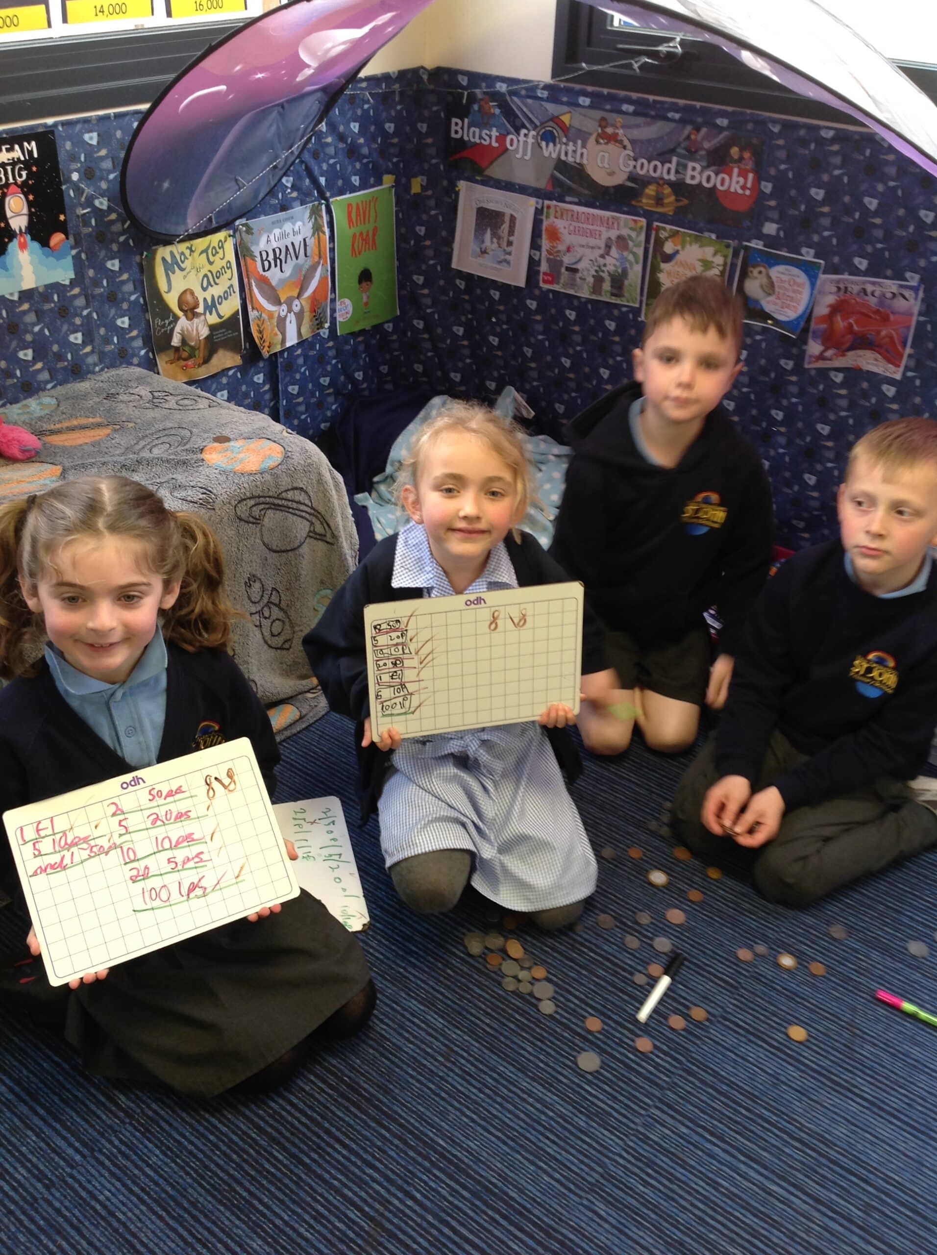 Exploring money in Year 2 - Peasedown St John Primary School