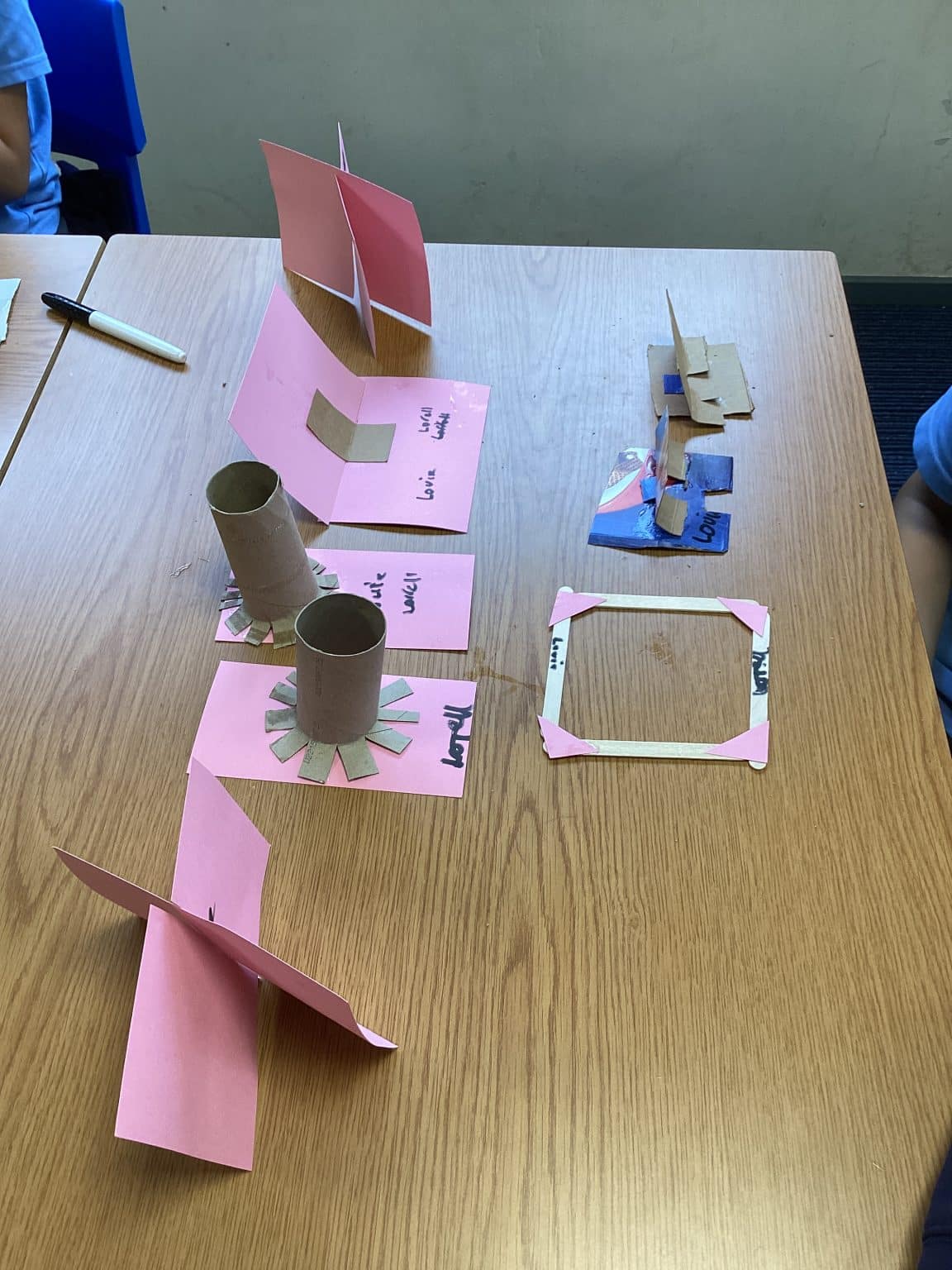 Year 4 DT – Pavilion Building Begins! - Peasedown St John Primary School